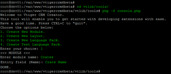 How To Create A Custom Module In Vtigercrm 6 Vtiger Experts