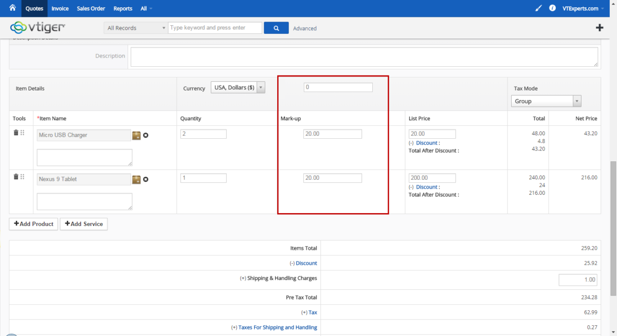 5 VTiger Extensions To Enhance Quotes And Invoice Generation - VTiger ...