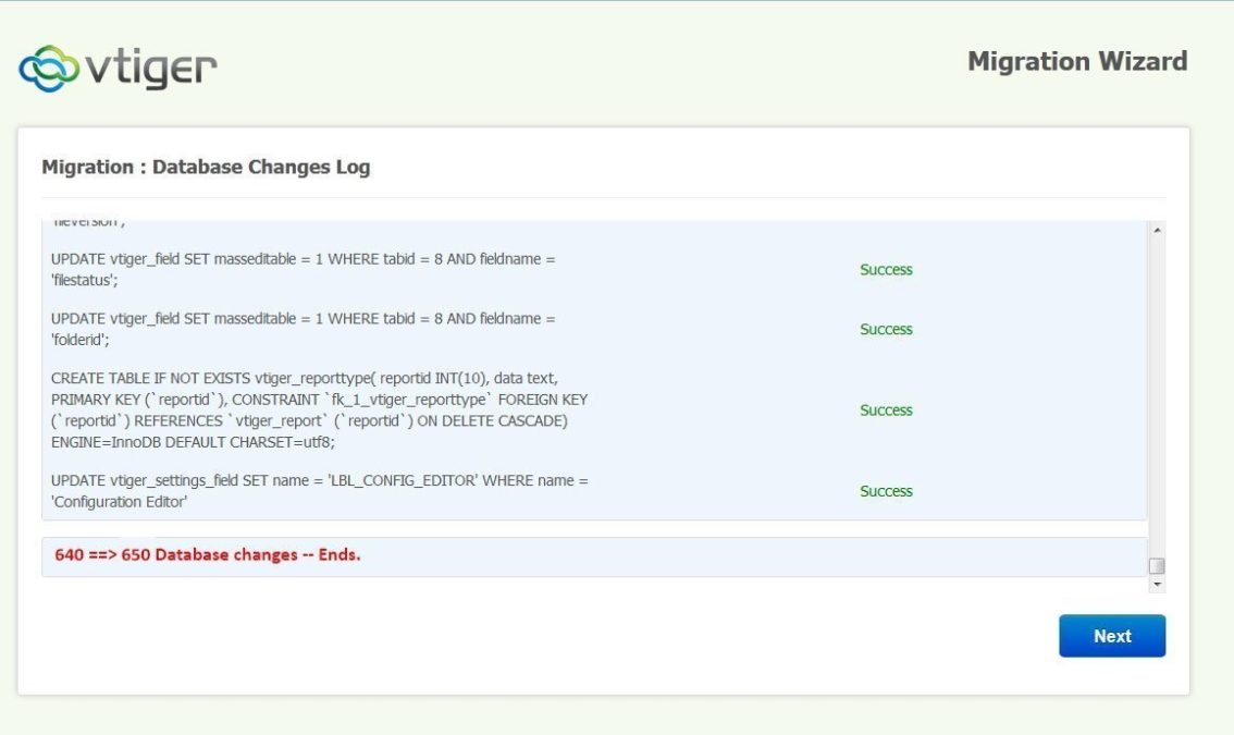 How To Upgrade VTiger From Version 6.4 To 6.5 - VTiger Experts
