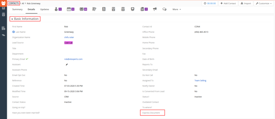 Custom Module Builder - VTiger Experts