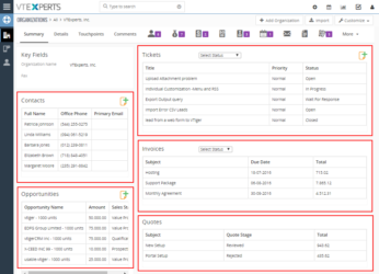 VTiger Experts | vTiger Support, Development, Data Migration, Customization.