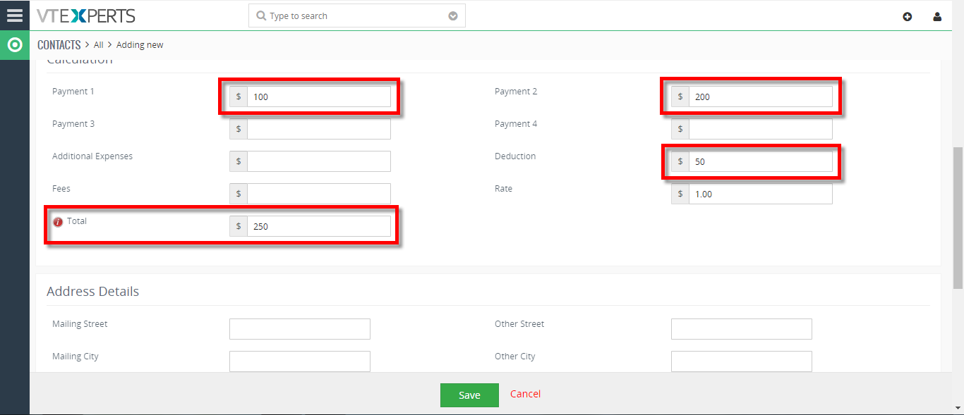 Automatically Calculate Fields In VTiger 7 - VTiger Experts Automatically Calculate Fields In VTiger 7 - VTiger Experts